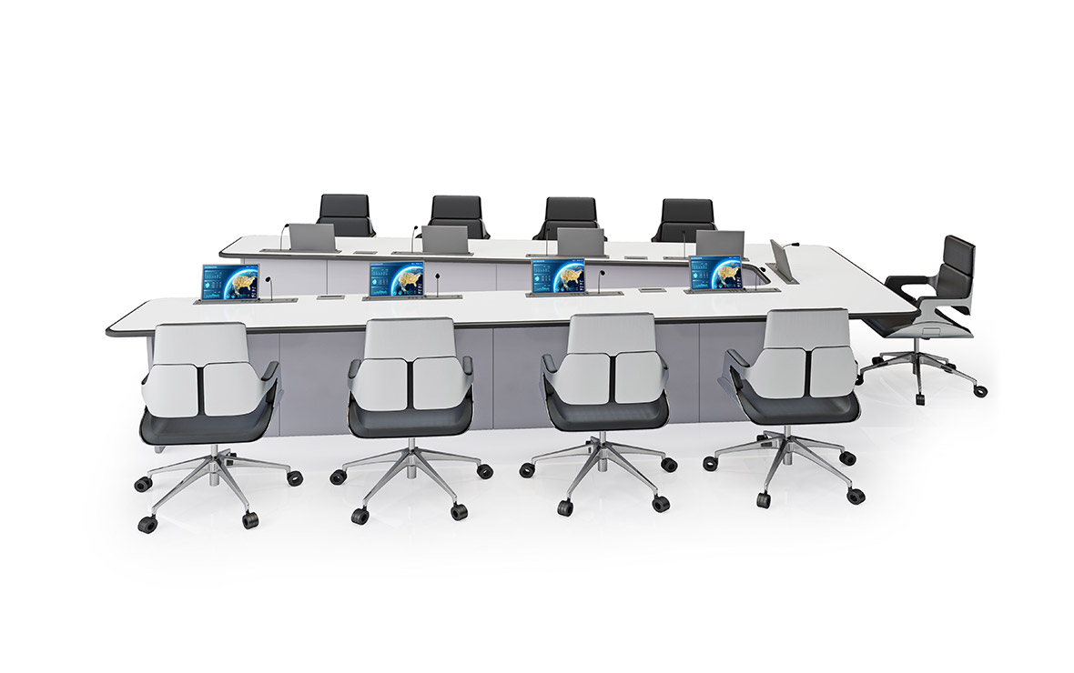 H2 Conference Table - Control Room Consoles