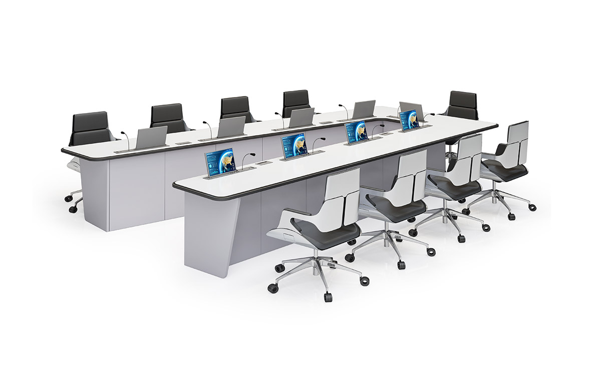 H2 Conference Table - Control Room Consoles