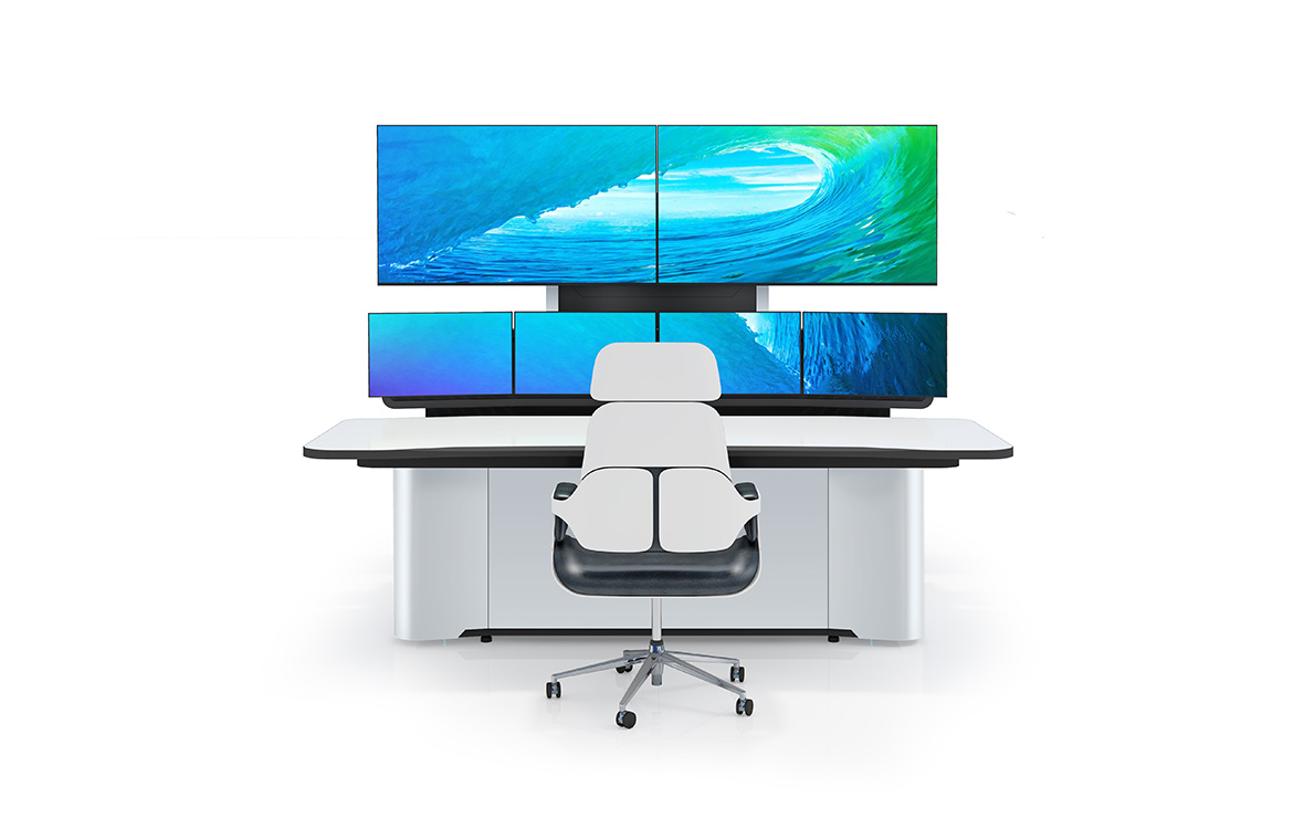 ZK-8 Lifting Control Console | Height Adjustable Console | Sit-Stand ...