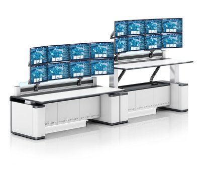 ZK-A Lift Control Console | Height Adjustable Console | Sit-Stand ...